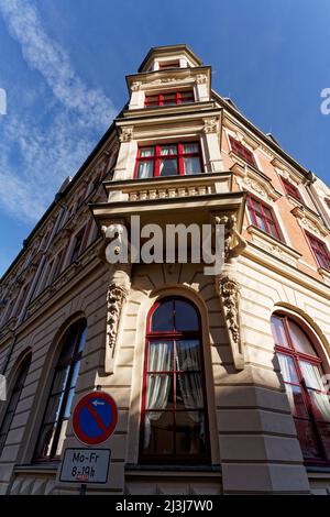 The historic old town of Zeitz, Burgenlandkreis, Saxony-Anhalt, Germany ...