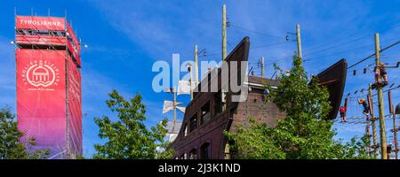 Aerial image of Montreal, Quebec, Canada Stock Photo - Alamy