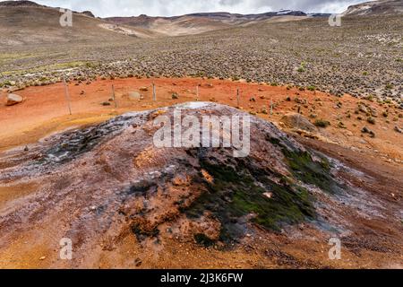 The Mini Volcan de Lojen, near Arequipa, Arequipa Region, Peru Stock ...