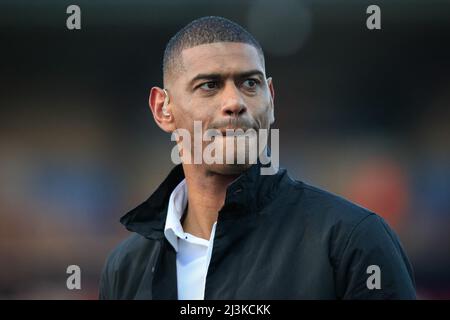 Premier Sports pundit Leon Pryce ahead of the game Stock Photo - Alamy