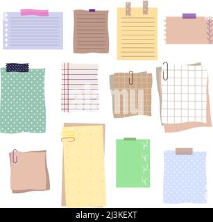 Notepaper page, bookmark and sticker set with butterfly. Stationery ...