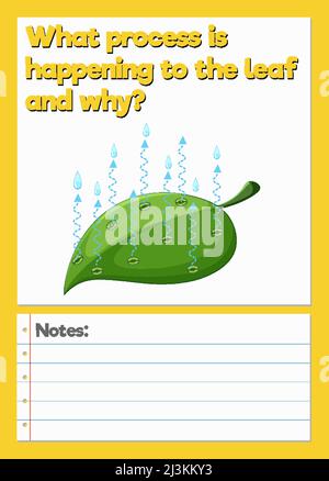 Science Experiment Log Worksheet illustration Stock Vector Image & Art ...