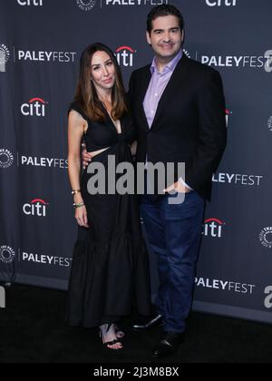 (L-R) Randy Hurwitz and Jon Hurwitz at PaleyFest LA - COBRA KAI held at ...