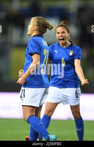 Valentina Cernoia, Manuela Giugliano of Italy and Maria Franc Caldentey ...