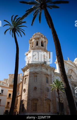 Bottom view on the Catholic church of St. Elisabeth, Church of St. Olha ...