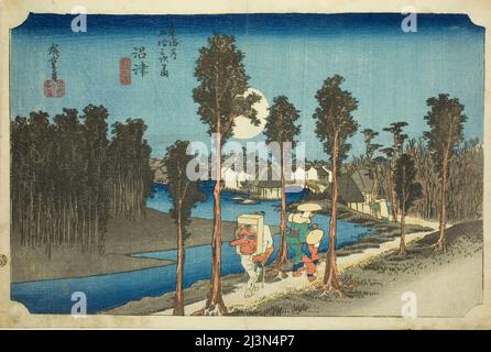 Numazu: Twilight (Numazu, tasogare zu), from the series "Fifty-three ...