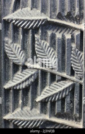 Subway station surface entrance in New York City Bowling Green ...