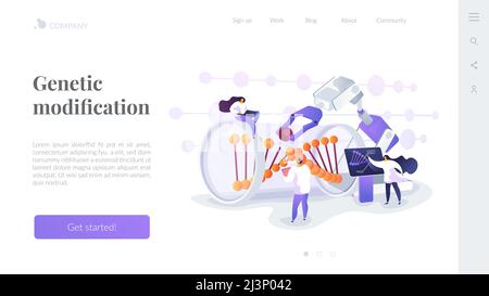 Innovative biotechnology. Medical, biological research. DNA ...