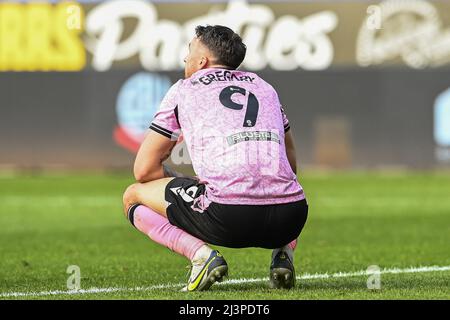 Lee Gregory #9 of Sheffield Wednesday dejected at the final whistle in ...