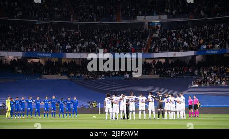Madrid, Spain. 09th Apr, 2022. Real MadridÕs Gareth Bale during Real ...
