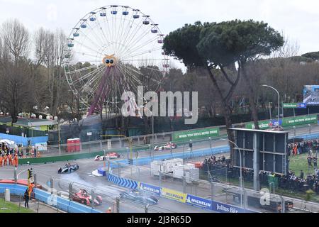 9th April 2022, Circuito Cittadino dell'EUR, Rome, Italy; FIA Formula E ...