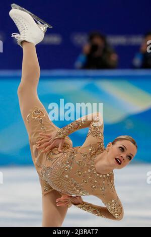 Loena HENDRICKX (BEL), during Women Free Skating, at the ISU European ...