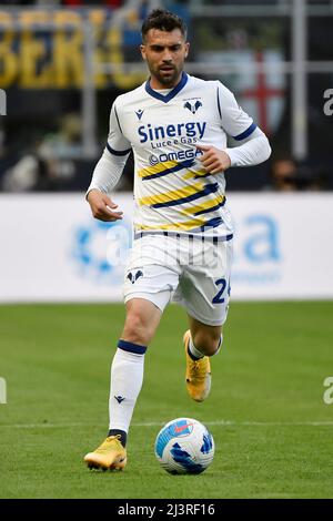 Daniel Bessa (Hellas Verona) during the Italian "Serie A" match between ...