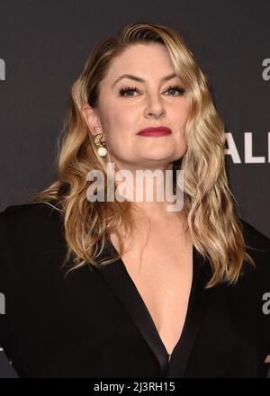 Madchen Amick walking on the red carpet at PaleyFest LA 2022 ...