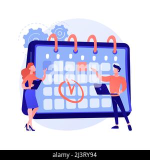 Time managementt. Calendar method, appointment planning, business ...
