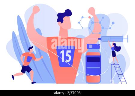 Doping test abstract concept vector illustration Stock Vector Image ...