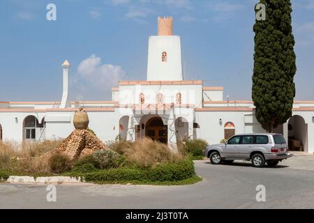Libya, Yafran (Yefren). Hotel, Built 1929, Remodeled 2006 Stock Photo ...