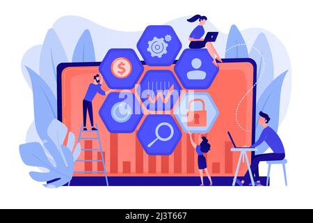 Security risks blue gradient concept icon Stock Vector Image & Art - Alamy