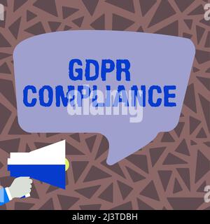 Conceptual display Gdpr Compliance. Business concept protection and ...