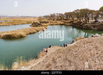HOHHOT, CHINA - APRIL 10, 2022 - Photo taken on April 10, 2022 shows a ...
