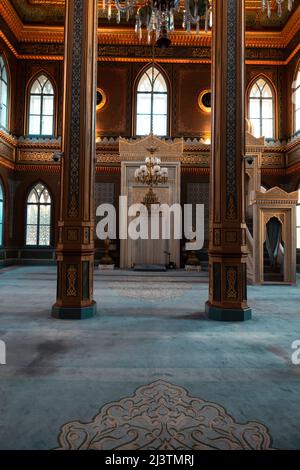 Islamic architecture background photo. Mihrab of Edirne Selimiye Mosque ...