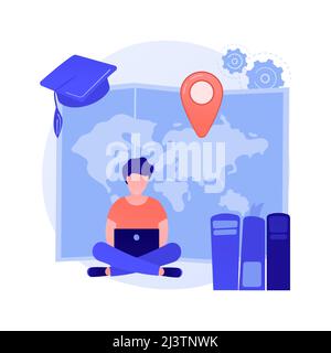 Distance university courses. Academic degree, self education, Internet ...