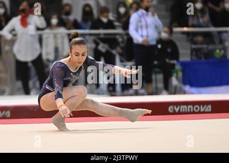 Angela Andreoli (Italy) Floor during the Gymnastics International ...