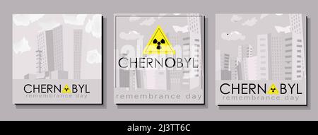 Chernobyl accident. Chernobyl Remembrance Day. The explosion of a ...