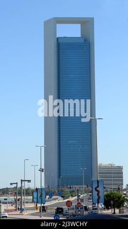 ADNOC H.Q. tower in Abu Dhabi, UAE Stock Photo - Alamy