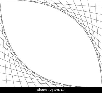 Netting, intersecting lines grid, mesh corners vector pattern, texture and background. Stock ...