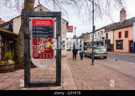 Road Map of Penrith, England Stock Photo - Alamy
