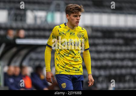 Tom Fellows of West Bromwich (L) during the Sky Bet Championship Play ...