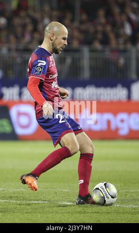 Johan Gastien of Clermont during the French championship Ligue 1 ...