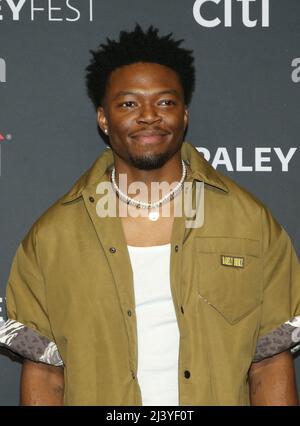 LOS ANGELES - APR 10: Caleb Castille at the PaleyFEST - NCIS Universe ...