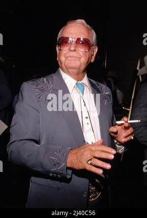 Rex Allen July 1989 Credit: Ralph Dominguez/MediaPunch Stock Photo - Alamy
