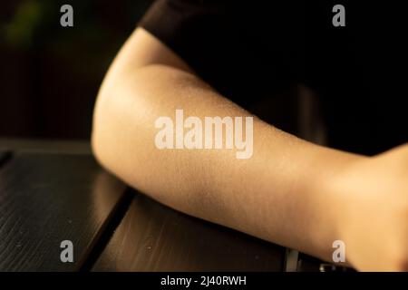 Female body without skin, anatomy and muscles isolated on white Stock ...