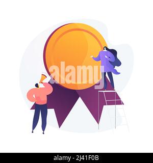 Honour abstract concept vector illustration Stock Vector Image & Art ...