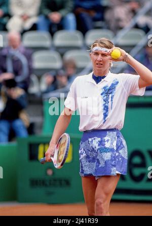 Stefanie Maria Steffi Graf, deutsche Tennisspielerin und Golden-Slam ...