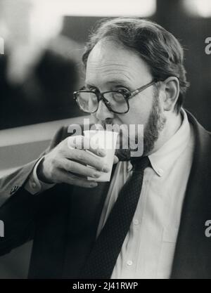 Gerd Heidemann beim "Stern"-Prozess um die gefälschten Hitler ...