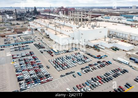 Ford River Rouge Complex, Ford Motor Company, Dearborn, MI, USA Stock ...