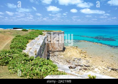 National Museum of Bermuda in an Oceanside fortress. Next to Royal Navy ...