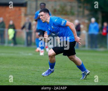 Dylan Gavin (on loan from Charlton Athletic) of Billericay Townduring ...
