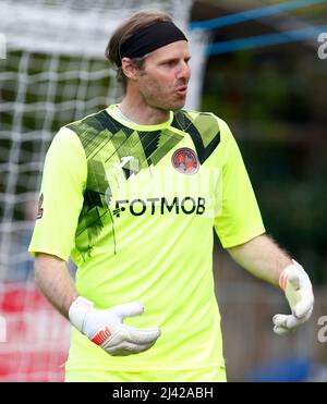 Alan Julian of Hampton and Richmond Borough during National League ...