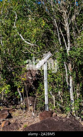 Hiking trail „Trace Rouge“, Terre-de-Bas, Iles des Saintes, Les Saintes ...