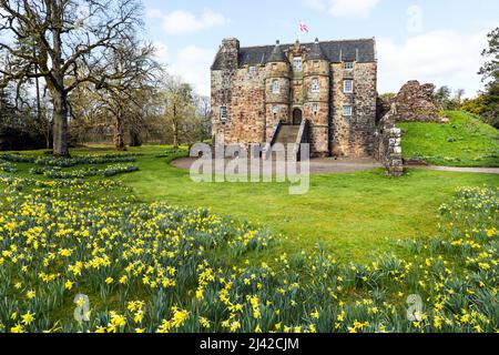 Rowallan Old castle, 13th century Scottish Castle believed to be the ...