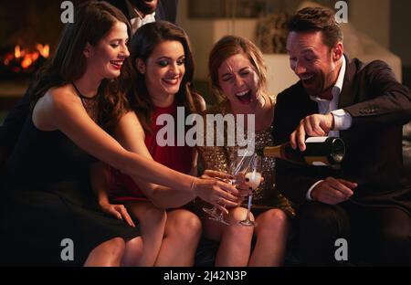 Bar with music and dancing for an exclusive night party taking place at ...