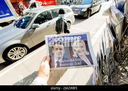View of the French newspaper 'Le Figaro' headquarters, in Paris, Friday ...