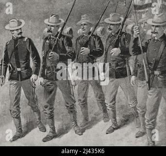 Spanish-American War, US Army Surgeon, 1898 Stock Photo - Alamy