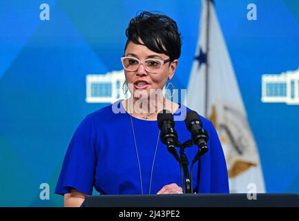 U.S. Department of Agriculture ) Deputy Secretary Steve Censky, center ...
