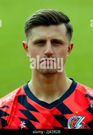 Jack Blatherwick #4 of Lancashire Cricket Club during the Vitality T20 ...